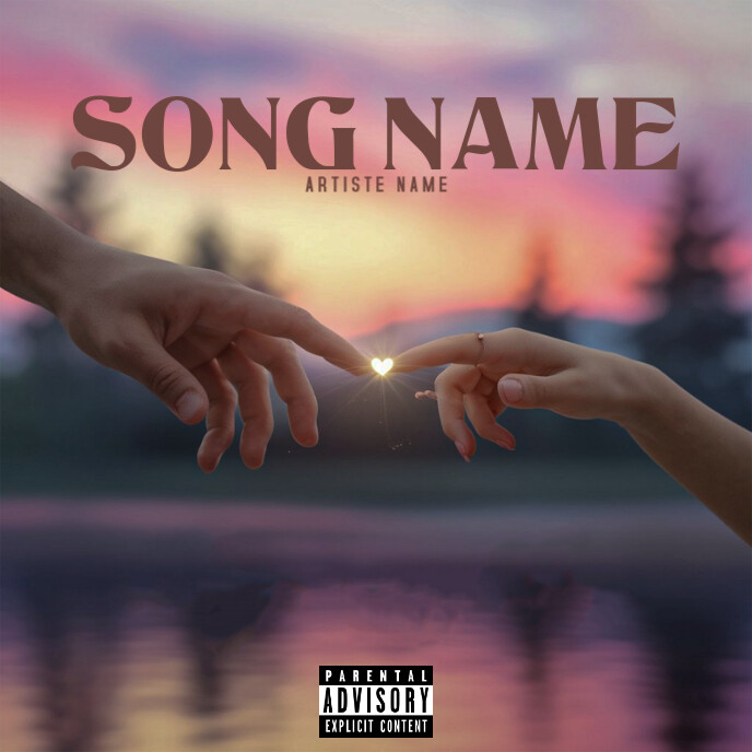 Copy of Album Cover Pochette D'album | PosterMyWall