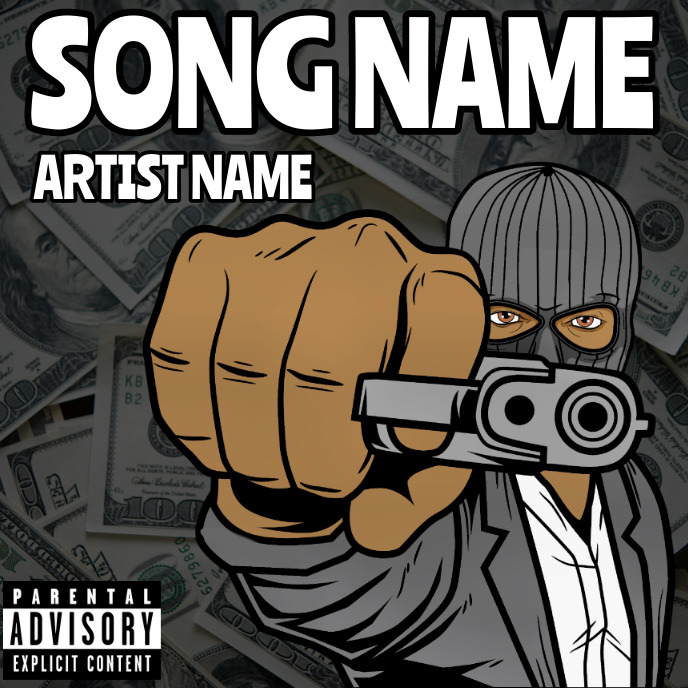 Album Cover - Poppin Off Template | PosterMyWall