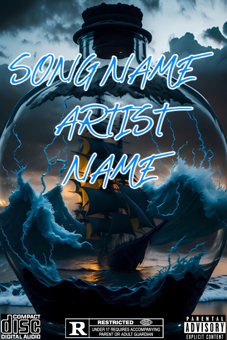 Album Cover Poster Template | PosterMyWall
