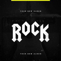 Rock Music Album Cover template design | PosterMyWall