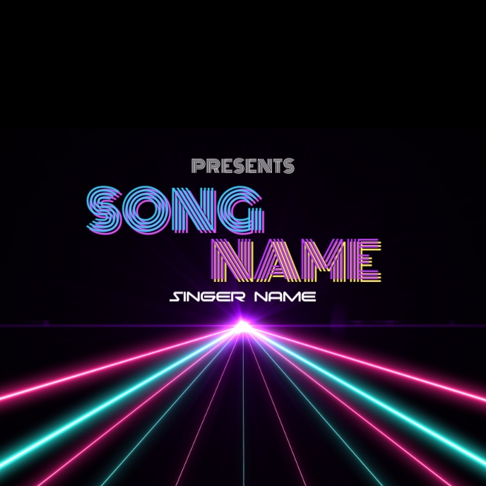 Album Cover Song Templates 90s | PosterMyWall