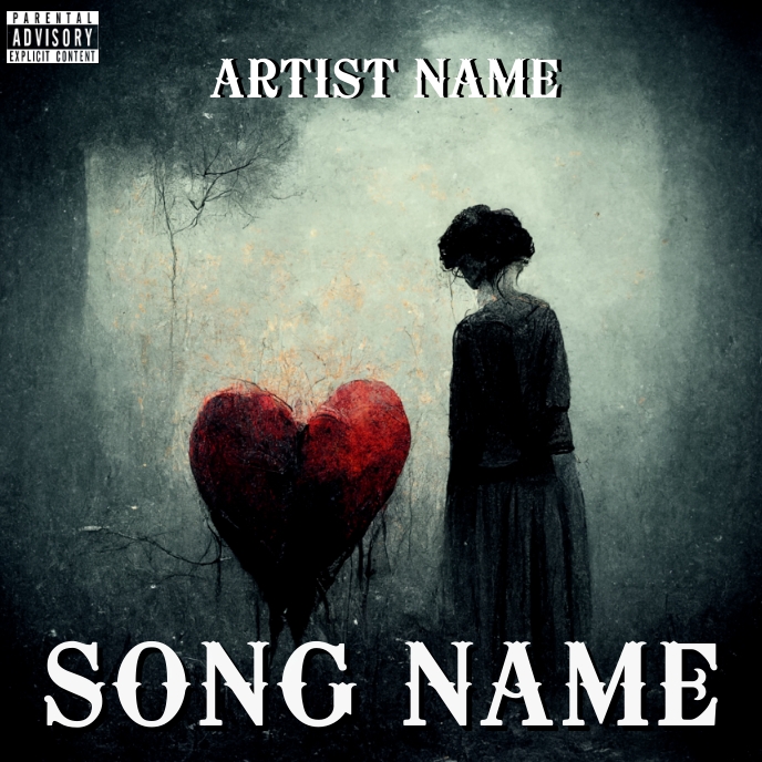 Album cover - Spooky - Premium Design Template | PosterMyWall