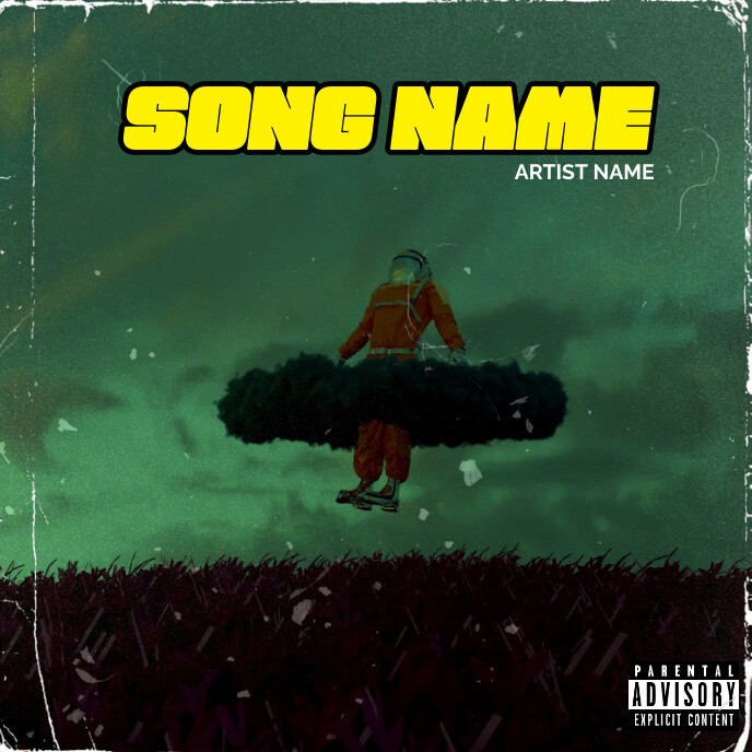 Album cover surreal template | PosterMyWall