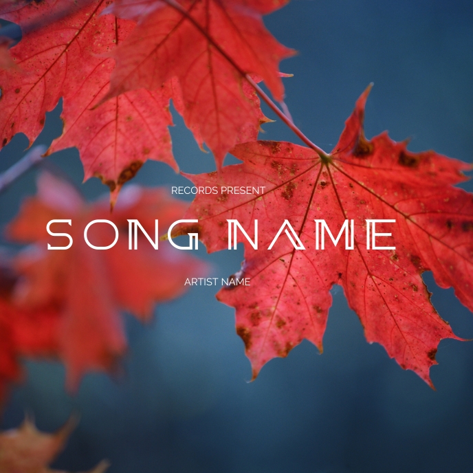 Album Cover Tempalte Template | PosterMyWall