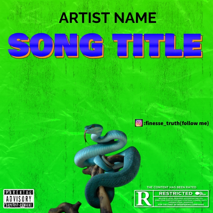 Copy of Album cover template by finesse truth | PosterMyWall
