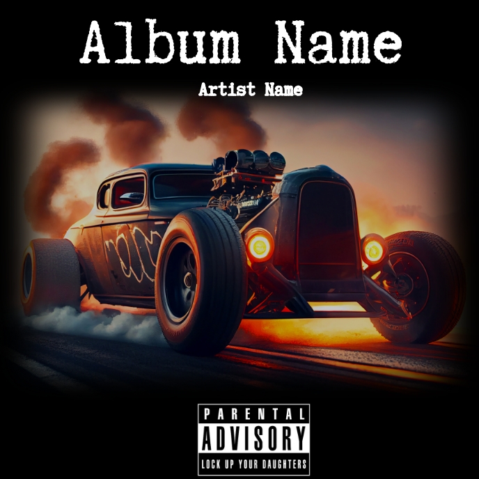 Album cover template | PosterMyWall