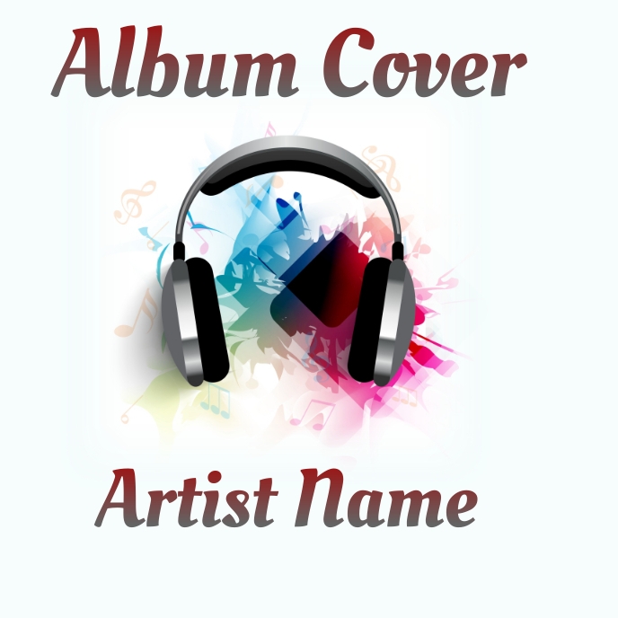 ALBUM COVER TEMPLATE | PosterMyWall