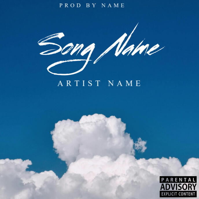 ALBUM COVER TEMPLATE | PosterMyWall