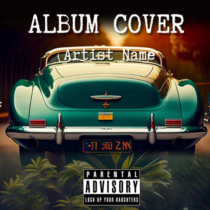 Album cover template | PosterMyWall