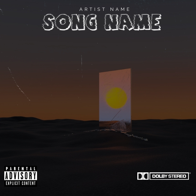 Album cover template | PosterMyWall