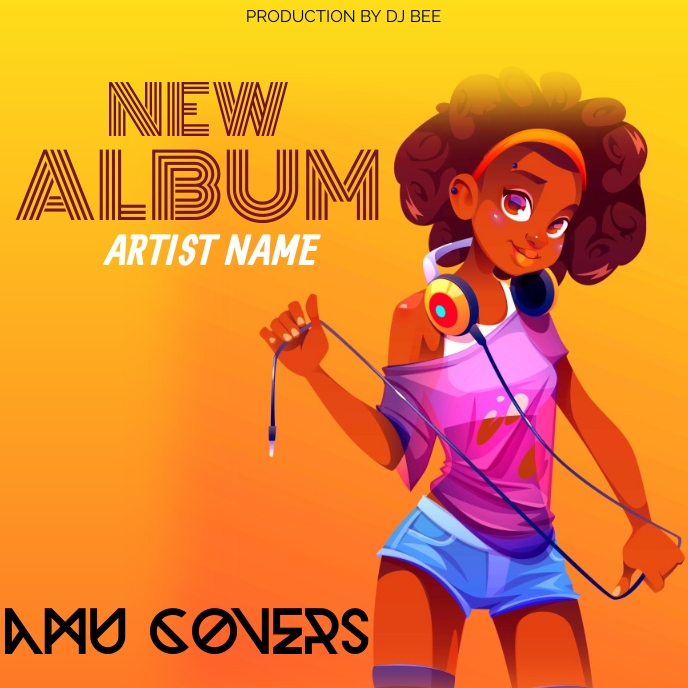 Album cover template | PosterMyWall