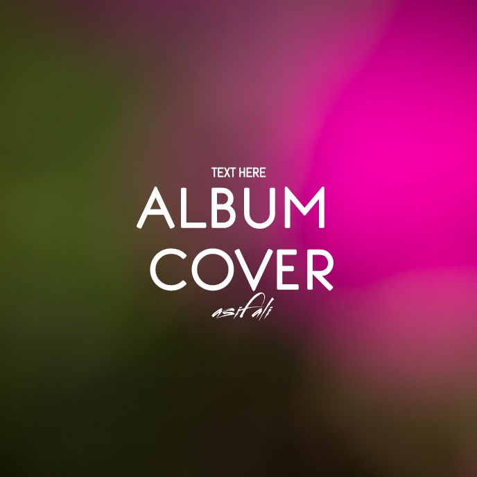 Album Cover Template | PosterMyWall