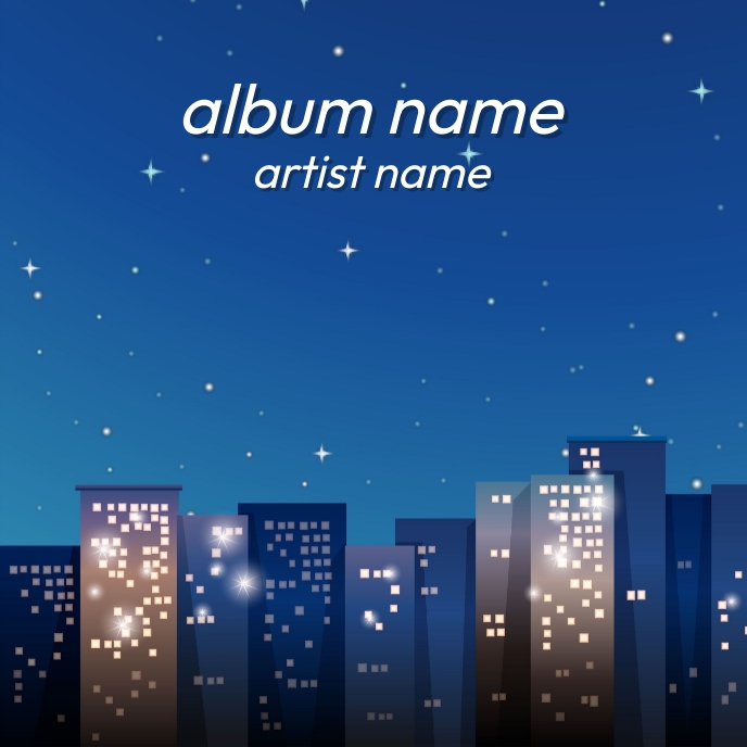 Album Cover Template | PosterMyWall