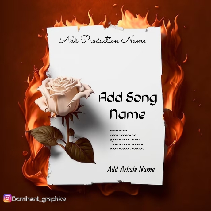 Album Cover Template | PosterMyWall