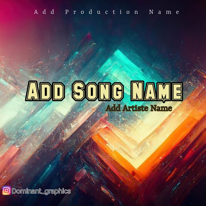 Album Cover Template | PosterMyWall