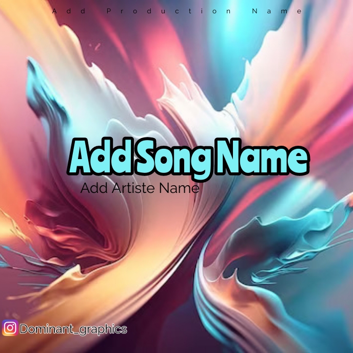 Modèle Album Cover Template | PosterMyWall