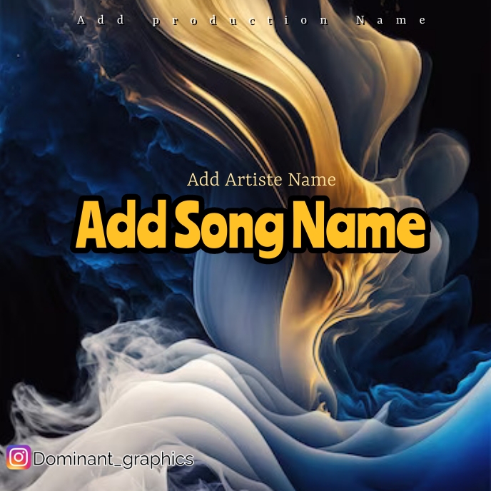 Album Cover Template | PosterMyWall
