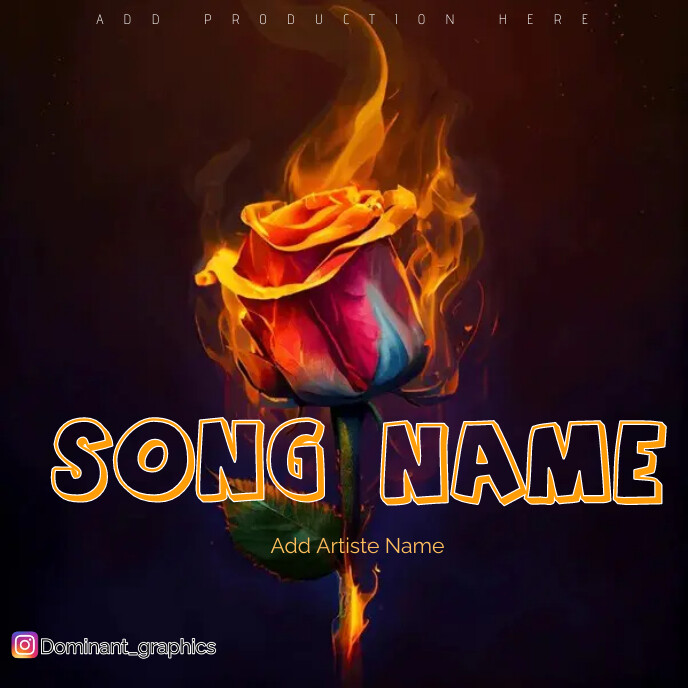 Album Cover Template | PosterMyWall