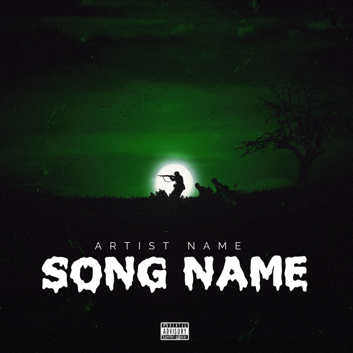 Album Cover template Mixtape Cover art War | PosterMyWall