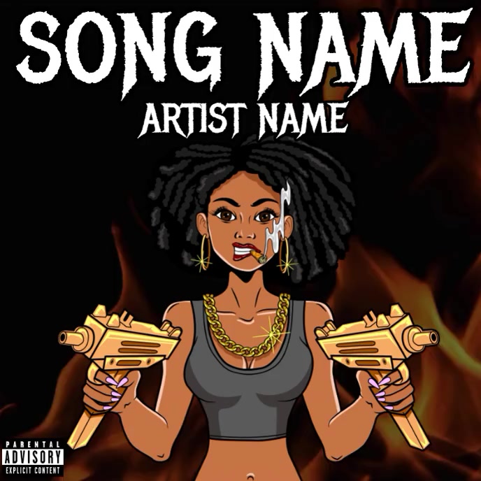 Album Cover - Twins Template | PosterMyWall