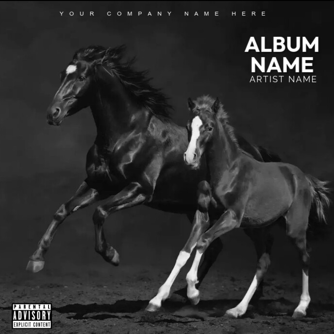 ALBUM COVER.E Template | PosterMyWall