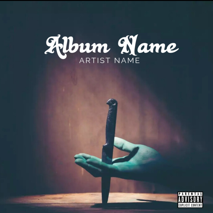 ALBUM COVER.E Template | PosterMyWall