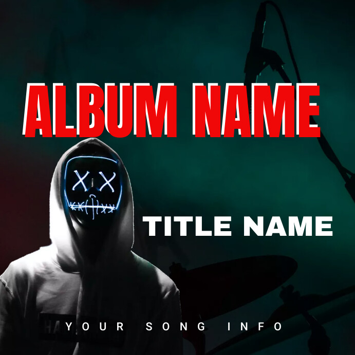 Plantilla de Album name customise template | PosterMyWall