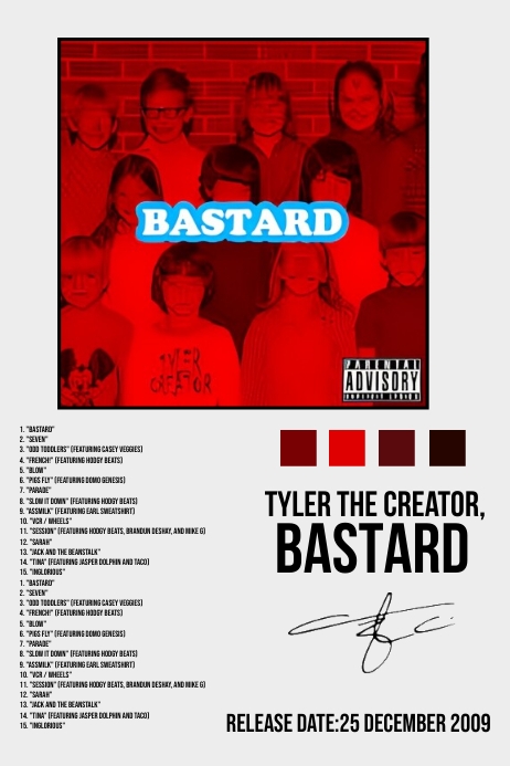 Album poster template | PosterMyWall