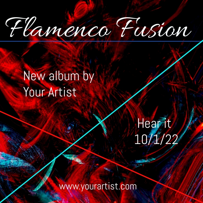 Album Release Ad Template | PosterMyWall