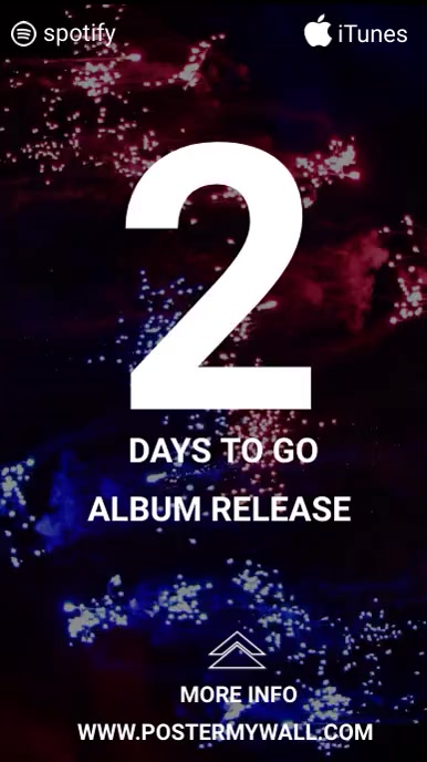 Copy of Album release ad template for instagram story | PosterMyWall