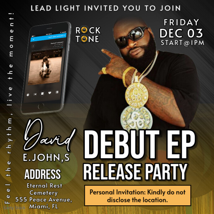 Copy of Album Release Flyer | PosterMyWall