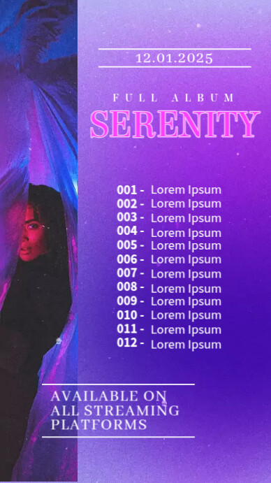 Album Release Template | PosterMyWall