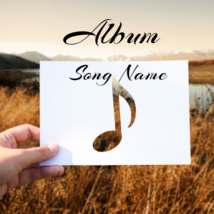 album SONG NAME Template | PosterMyWall