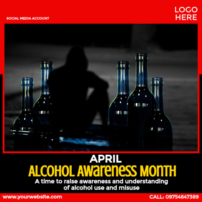 Copy of Alcohol Awareness Month | PosterMyWall