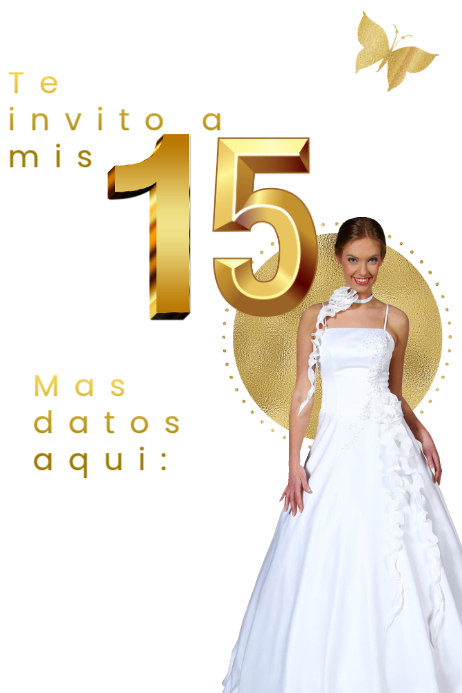 Modèle Alegre Mis 15 Años, Cumpleaños Póster | PosterMyWall