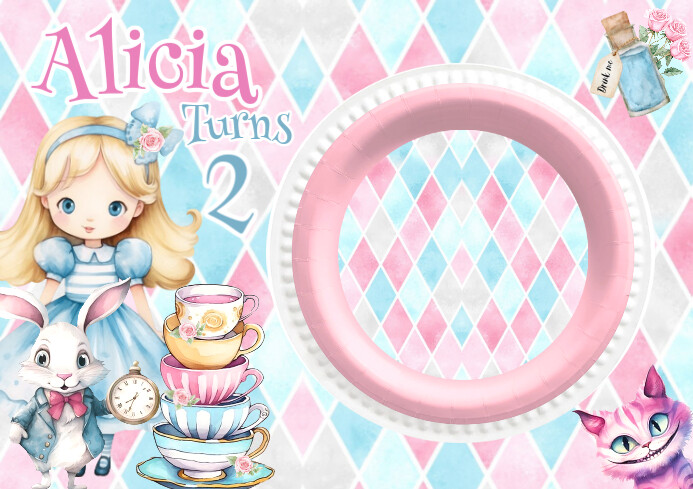 Alice in wonderland Template | PosterMyWall