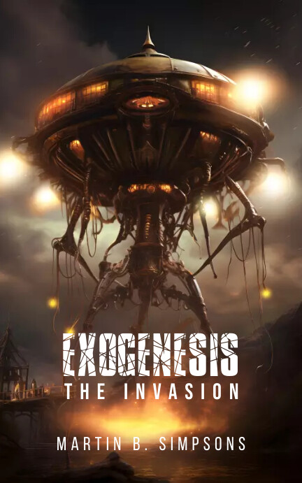 Alien Invasion Kindle Book Cover Template | PosterMyWall