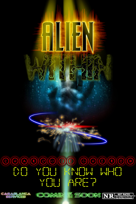 ALIEN WITHIN Template | PosterMyWall