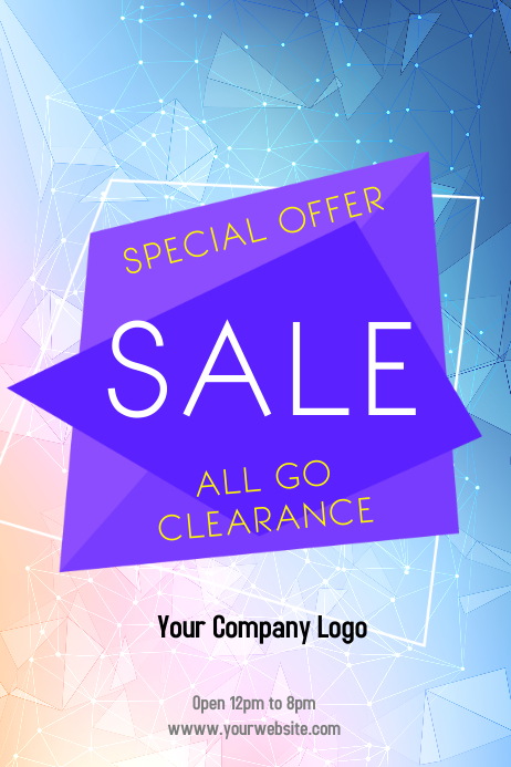 All Go Clearance Sales Template | PosterMyWall