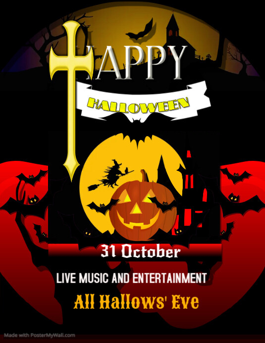 All Hallows' Eve Template | PosterMyWall