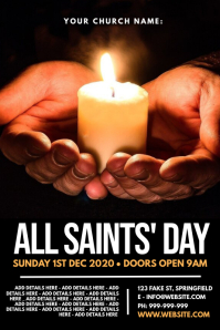 All Saints Day Template | PosterMyWall