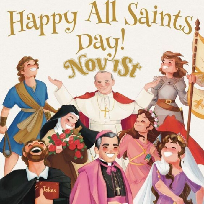 All saints day Template | PosterMyWall
