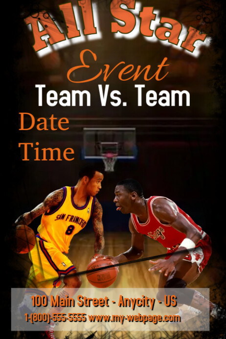 All Star Template | PosterMyWall