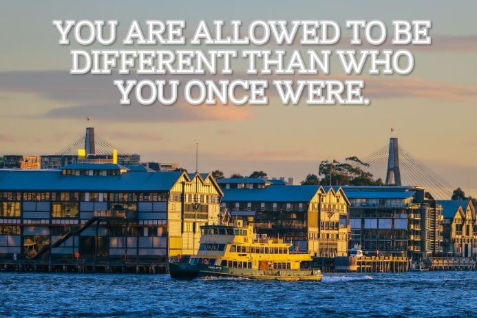 ALLOWED TO BE DIFFERENT QUOTE TEMPLATE | PosterMyWall