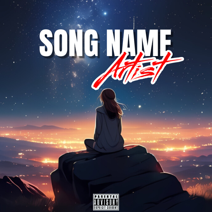 ALONE ALBUM COVER Template | PosterMyWall