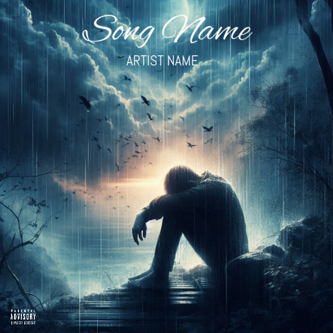 Copy of Alone boy mixtape album cover art work template | PosterMyWall