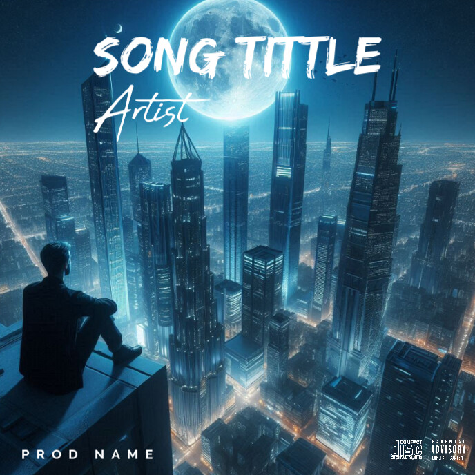 Plantilla de Alone boy mixtape cover | PosterMyWall