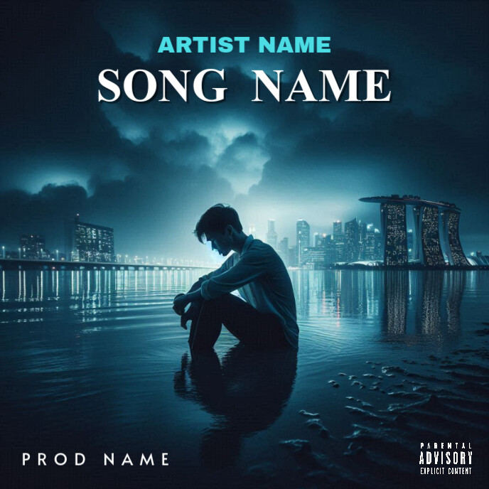 Alone boy mixtape cover Template | PosterMyWall