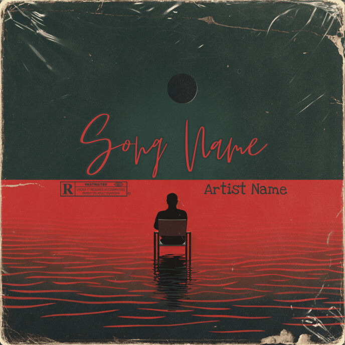 Copy of ALONE Cover Album music art trap mixtape rap | PosterMyWall