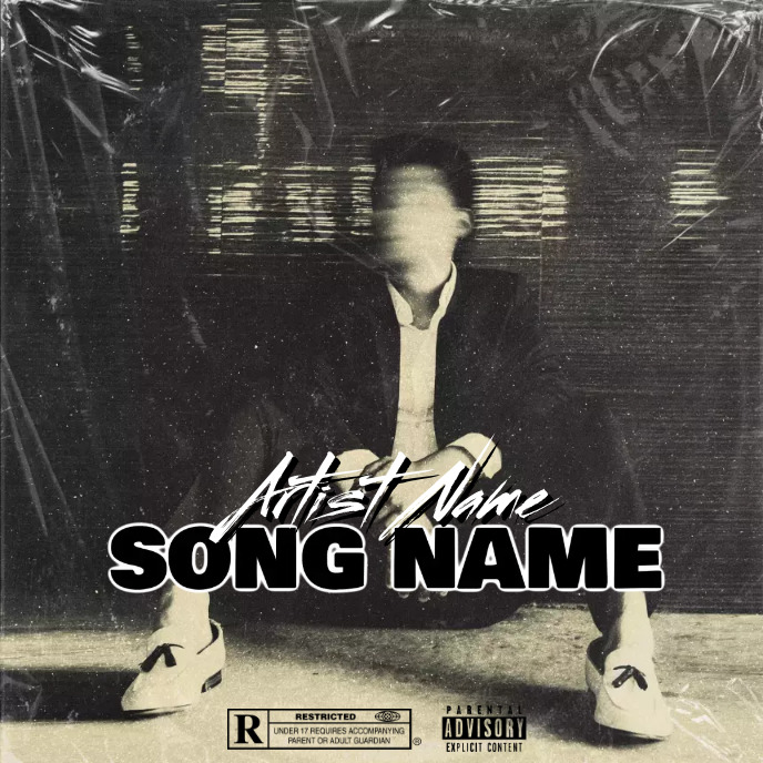 Copy of ALONE Cover Album music art trap mixtape rap | PosterMyWall